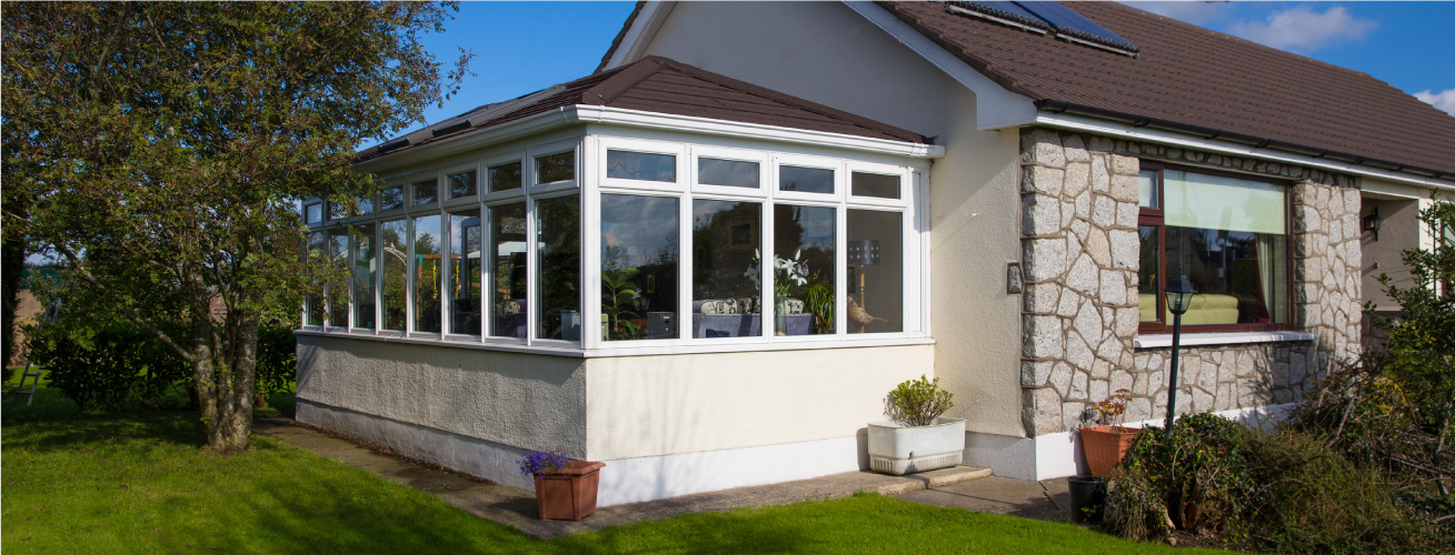 Edwardian style conservatory with added skylights - Abcell